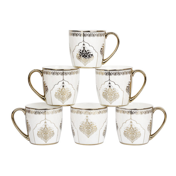 ABMC Elevate Your Tea Time With Color-Changing Tea Cups - Set Of 6 ...