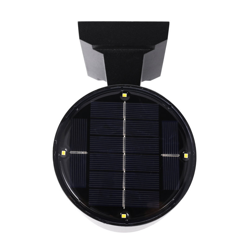 Ebern Designs Ferenc Outdoor Aluminum Solar LED Wall Sconce & Reviews ...