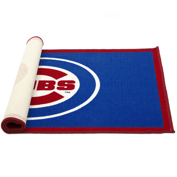 Delta Children MLB Chicago Cubs Blue/Red Area Rug & Reviews | Wayfair
