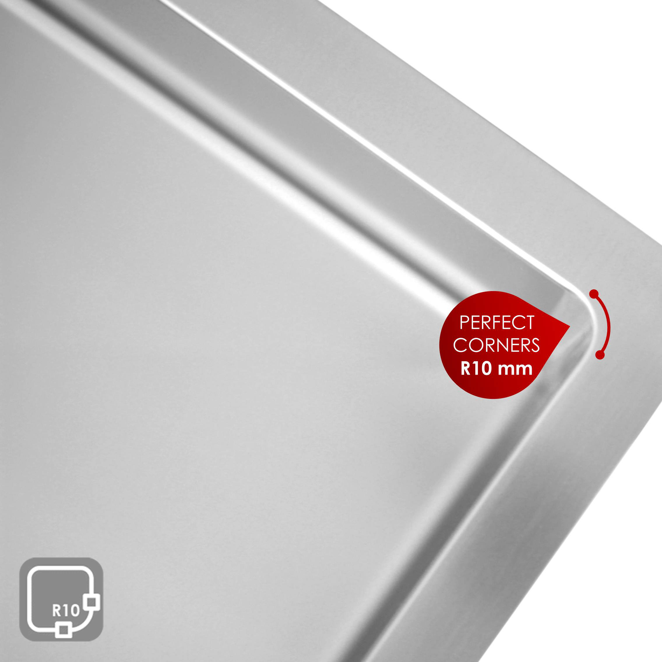 STYLISH 32 inch Low Divider 60/40 Double Bowl Undermount Kitchen Sink ...