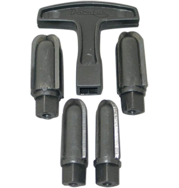 The Big Easy Tobacco Company Decatur Pipe Reamer Set, 4 Bit Sizes with ...