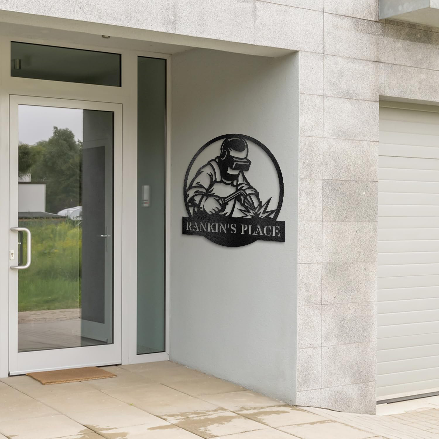 SIGNLEADER MAY39 Custom Metal Signs Metal Name Sign Metal Wall Art ...