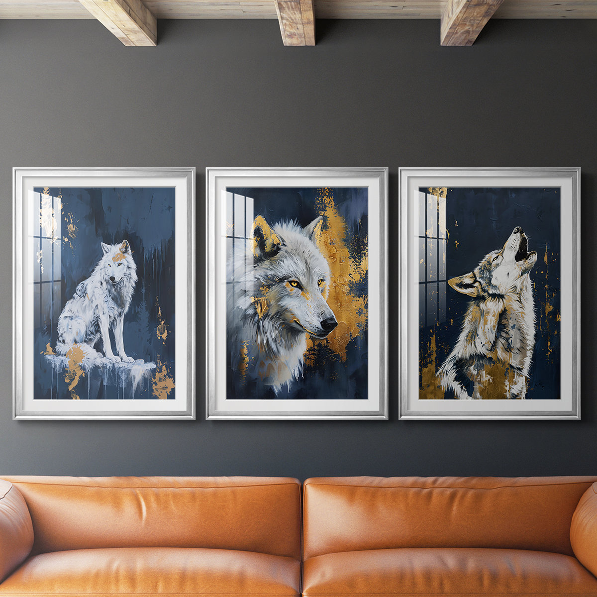 Wildon Home® ANIMALS Series CXLIII -Custom Framed Premium Print W Matt ...