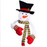 The Holiday Aisle® Christmas Tree Topper Snowman Hugger with Hat Scarf ...
