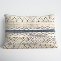 Blue Geometric Throw Pillows You'll Love | Wayfair