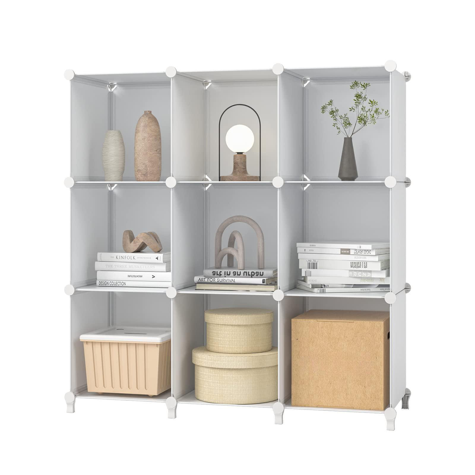 ColorLife Closet Organizers And Storage, 9-Cube Closet Organizer, Cubes ...