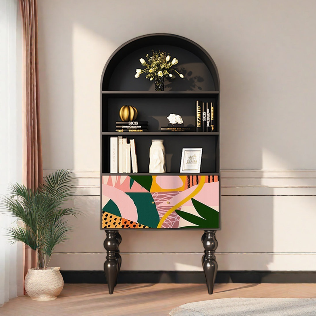 interanest Modern art display case multi-functional bookcase | Wayfair