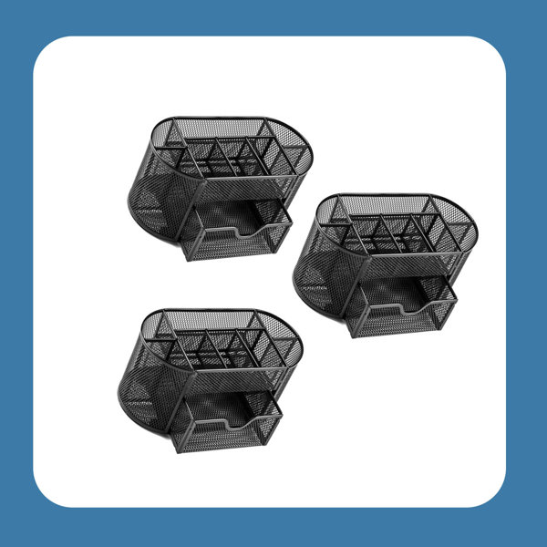 Inbox Zero Hummell Metal Desk Organizer - Wayfair Canada