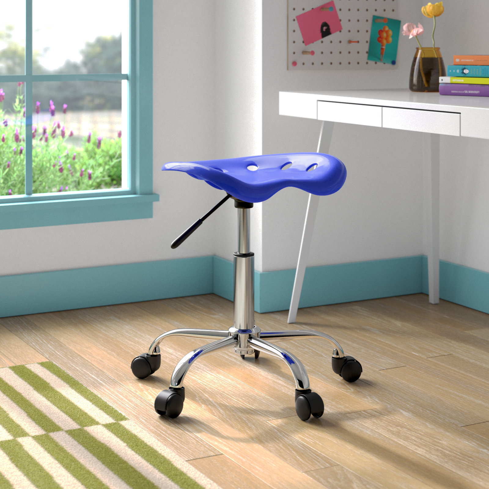 Flash Furniture Vibrant Coloured Tractor Stool & Reviews - Wayfair Canada