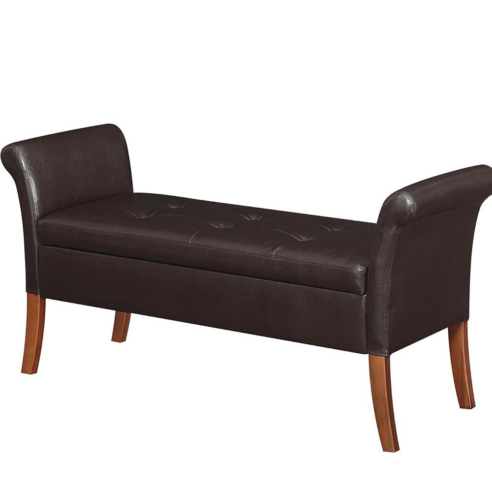 Everly Quinn Modern Living Room, Sitting, Storage Bench With Seating ...