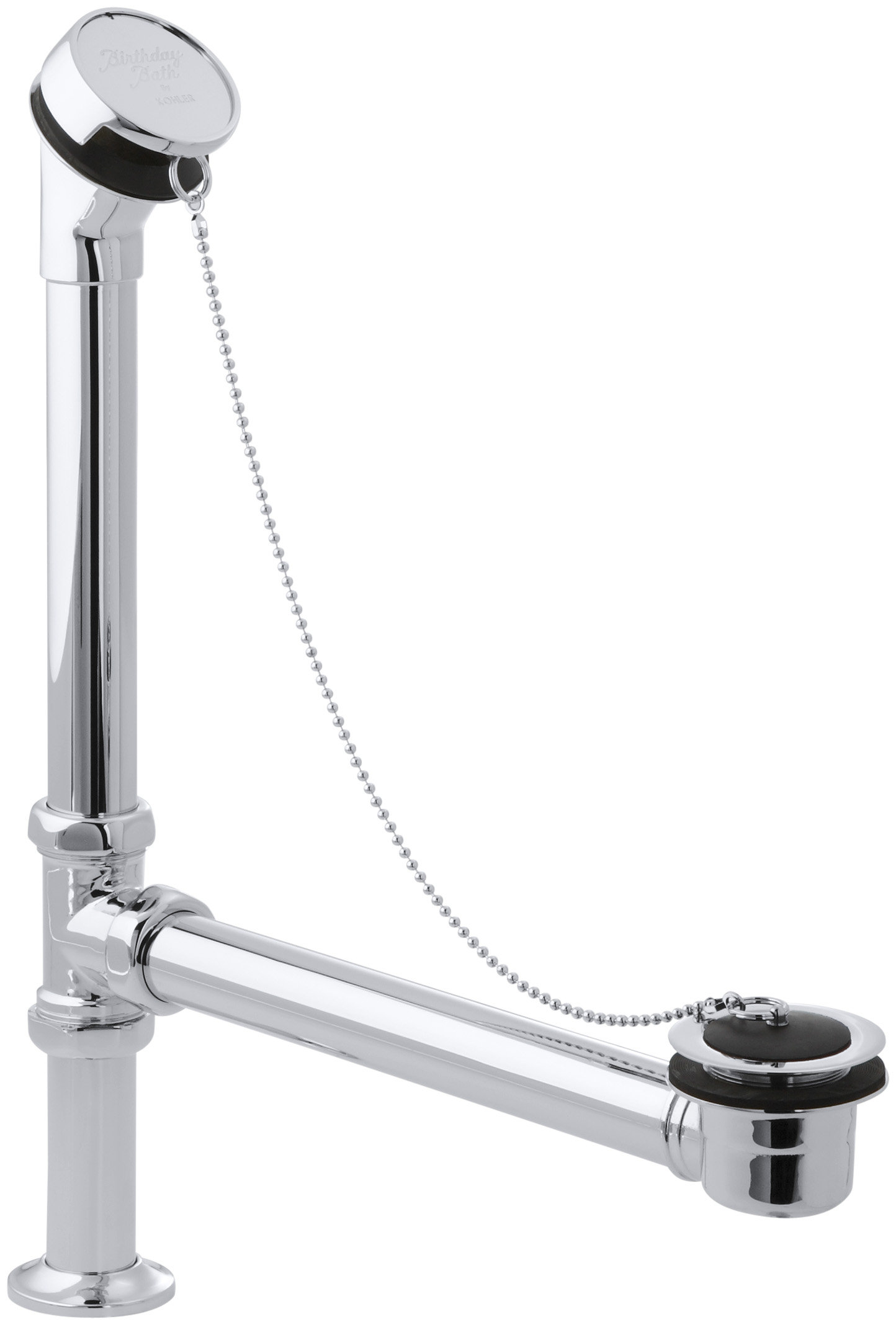 Kohler 1.5" Chain and Plug Bathroom Sink Drain with Overflow | Perigold