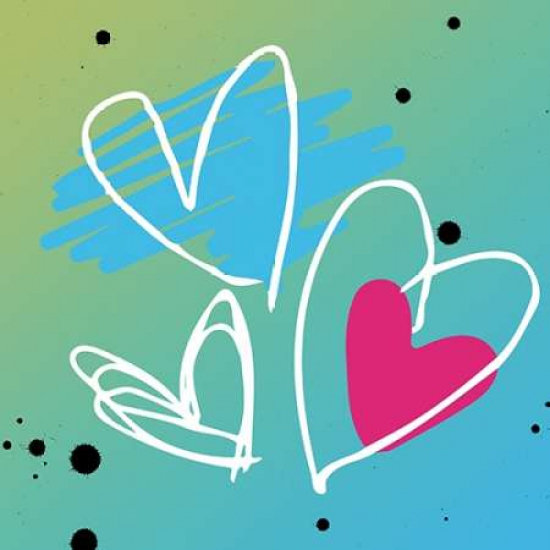 Latitude Run® Posterazzi " Love Is Bright " by Jace Painting Print ...