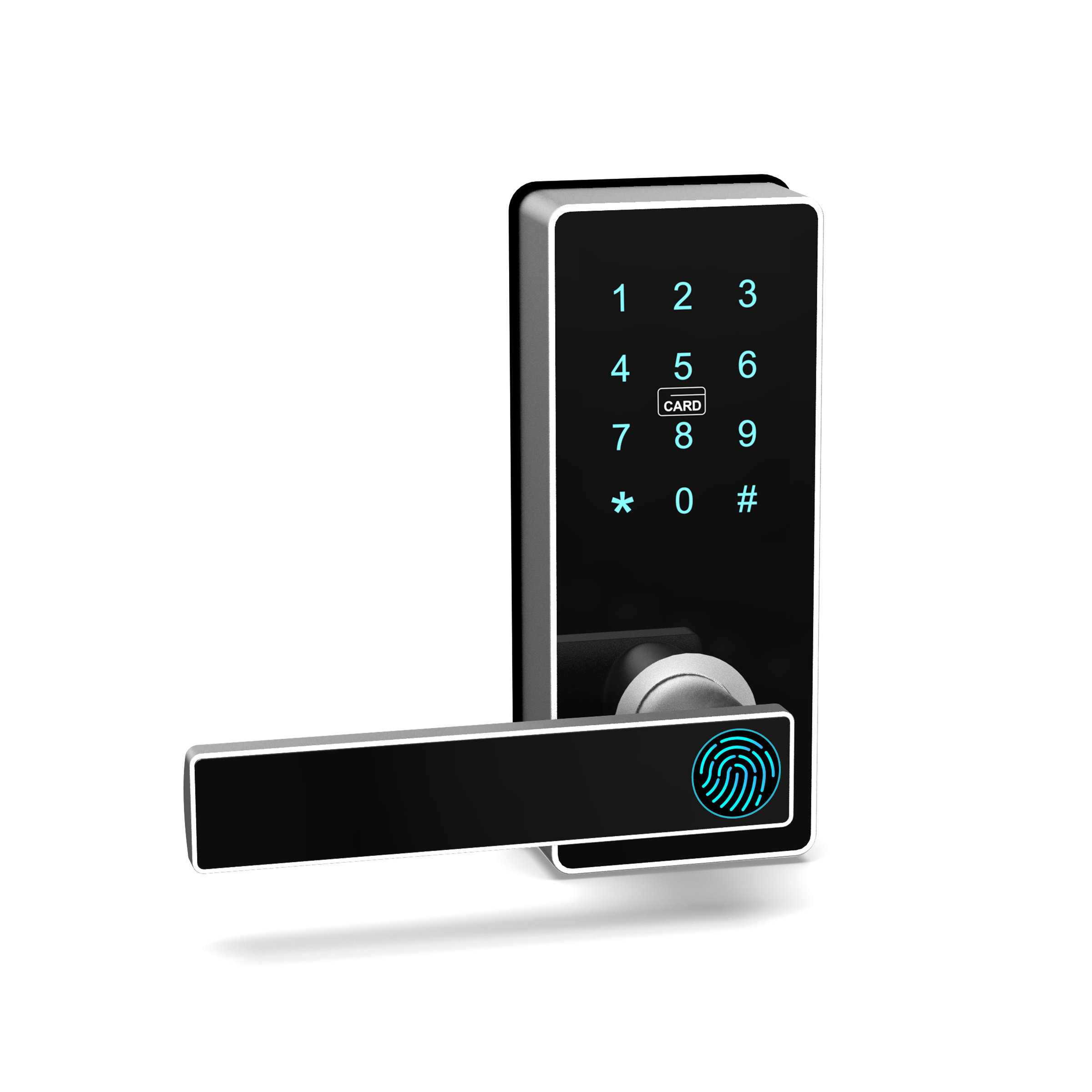 Newacme LLC Front Door Smart Lock Deadbolt with Handle, App controlled ...