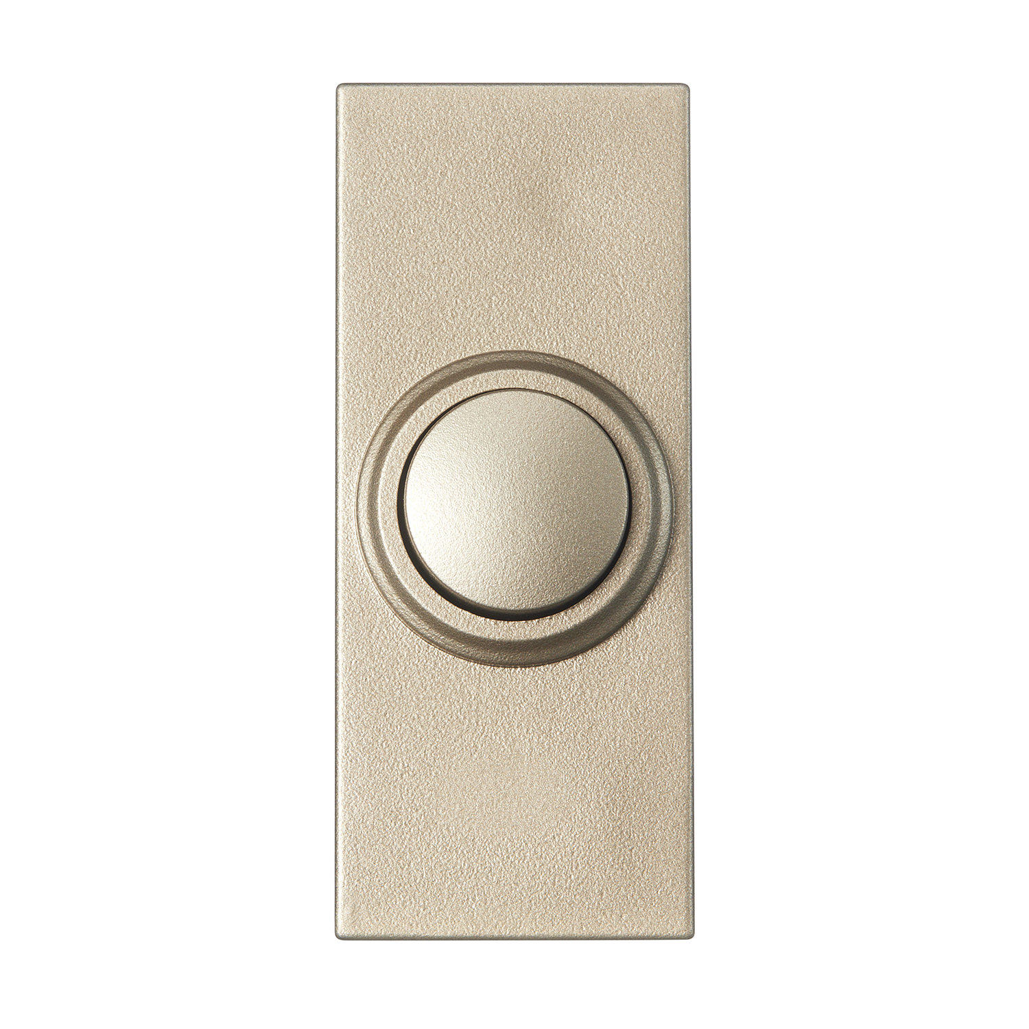 Symple Stuff Heath Zenith Satin Nickel Wireless Push Doorbell Button ...