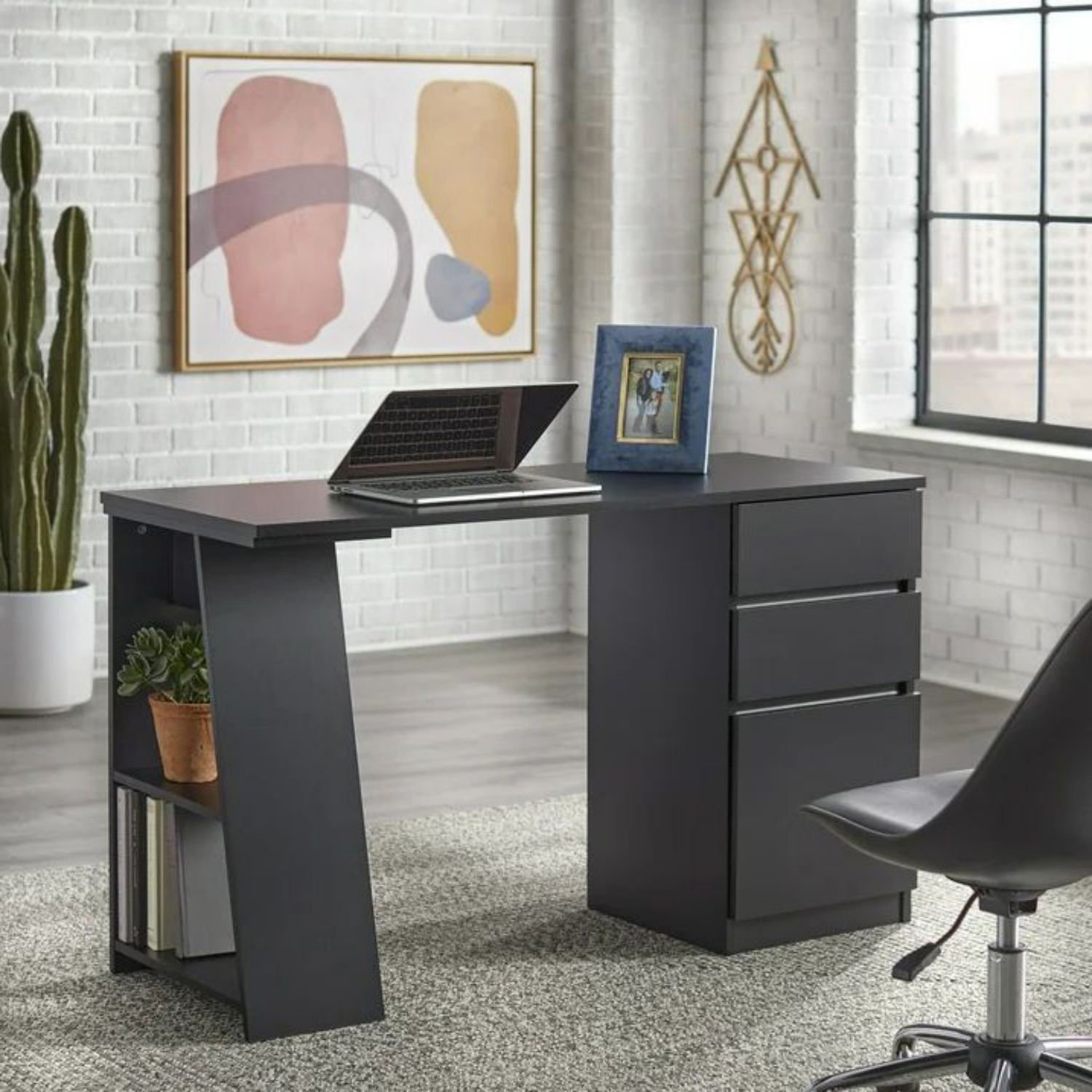 AKLOV Color 52.75'' W Rectangle Computer Desk | Wayfair