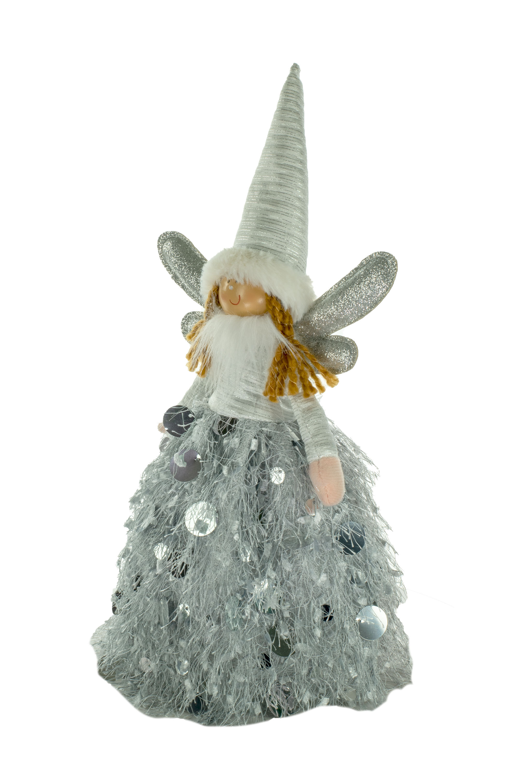 The Holiday Aisle® LED Angel Doll Figurine with Wings | Wayfair