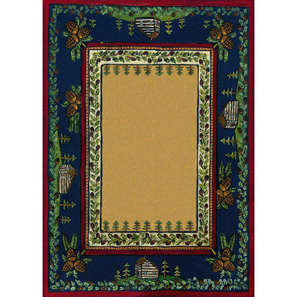 Millwood Pines Kaj Nylon Oriental Rug | Wayfair