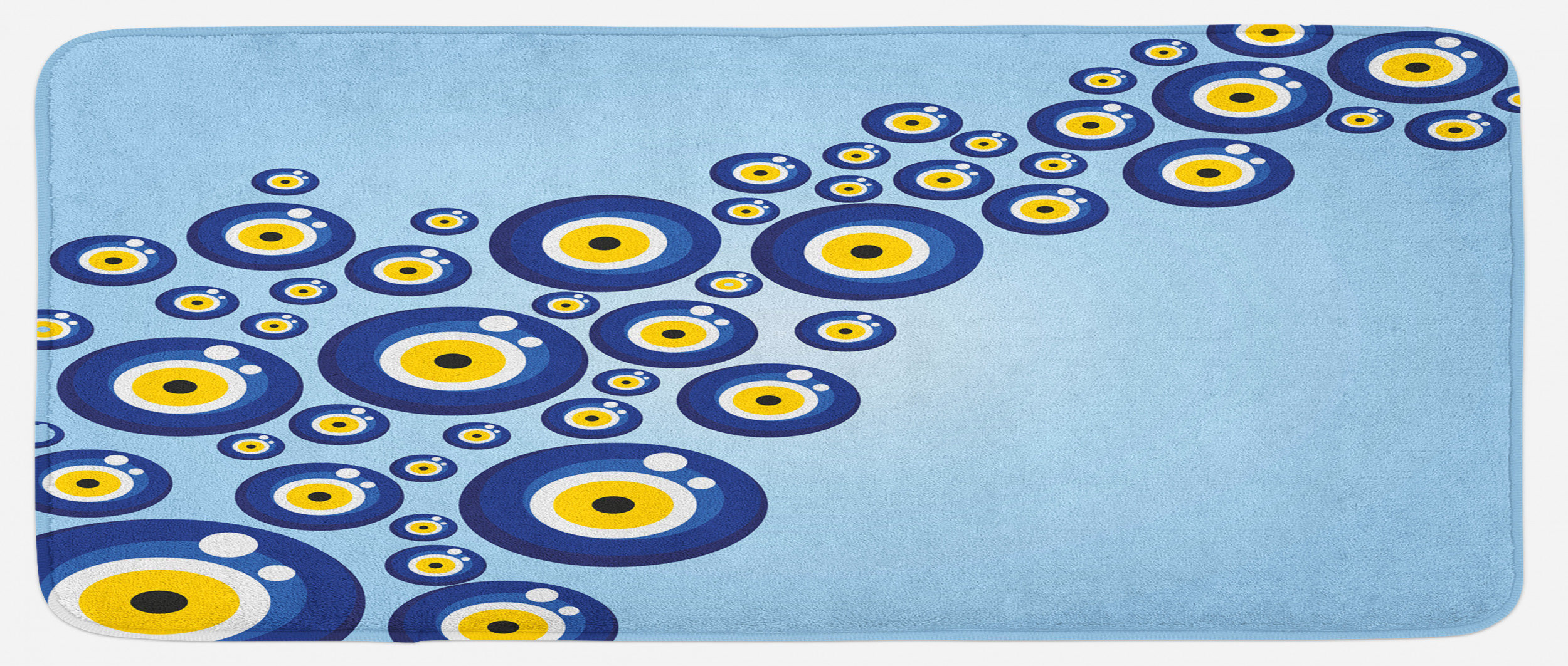 East Urban Home Diagonal Evil Eye Pattern Lively Protection Turkish ...