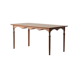 Canora Grey Shimara Solid Wood Dining Table | Wayfair