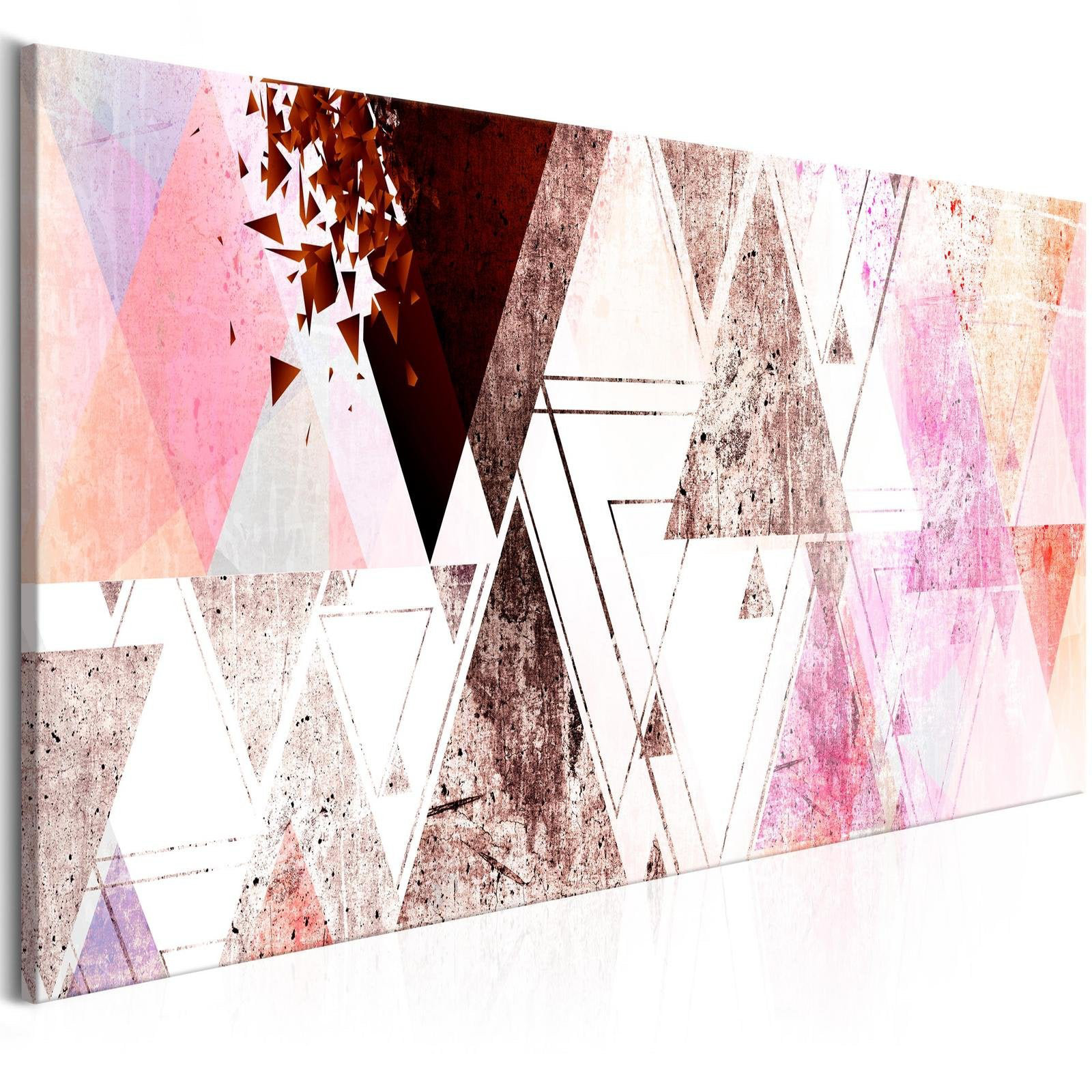 Millwood Pines Geometric Evolution Narrow - Wrapped Canvas Graphic Art ...