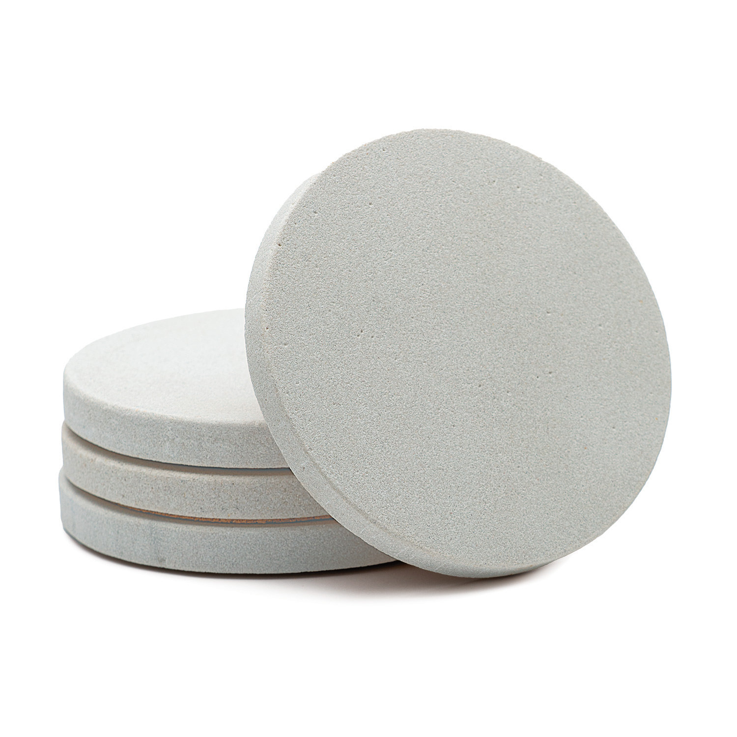 Ebern Designs Thirstystone Natural Sandstone Coaster Set & Reviews ...