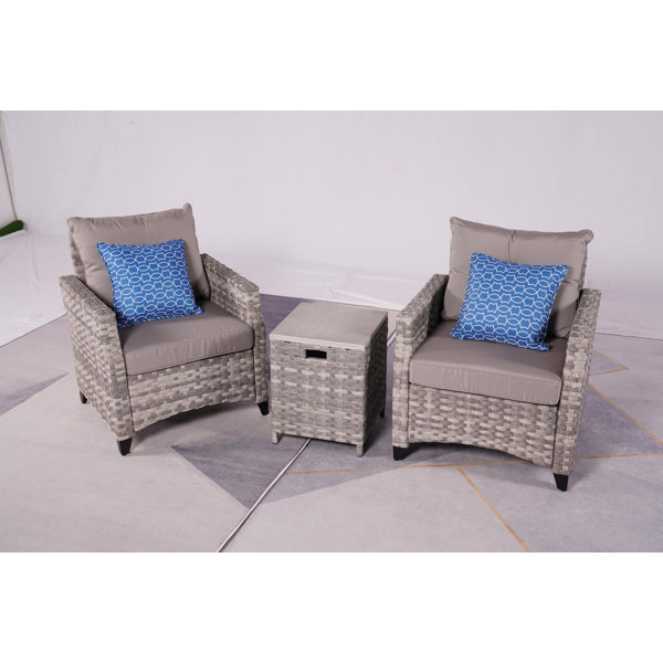 Red Barrel Studio® Woodrum Patio Chair with Cushion - Wayfair Canada