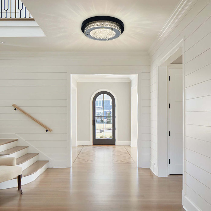 House of Hampton® Iroshka Flush Mount Bathroom Ceiling Light Led ...