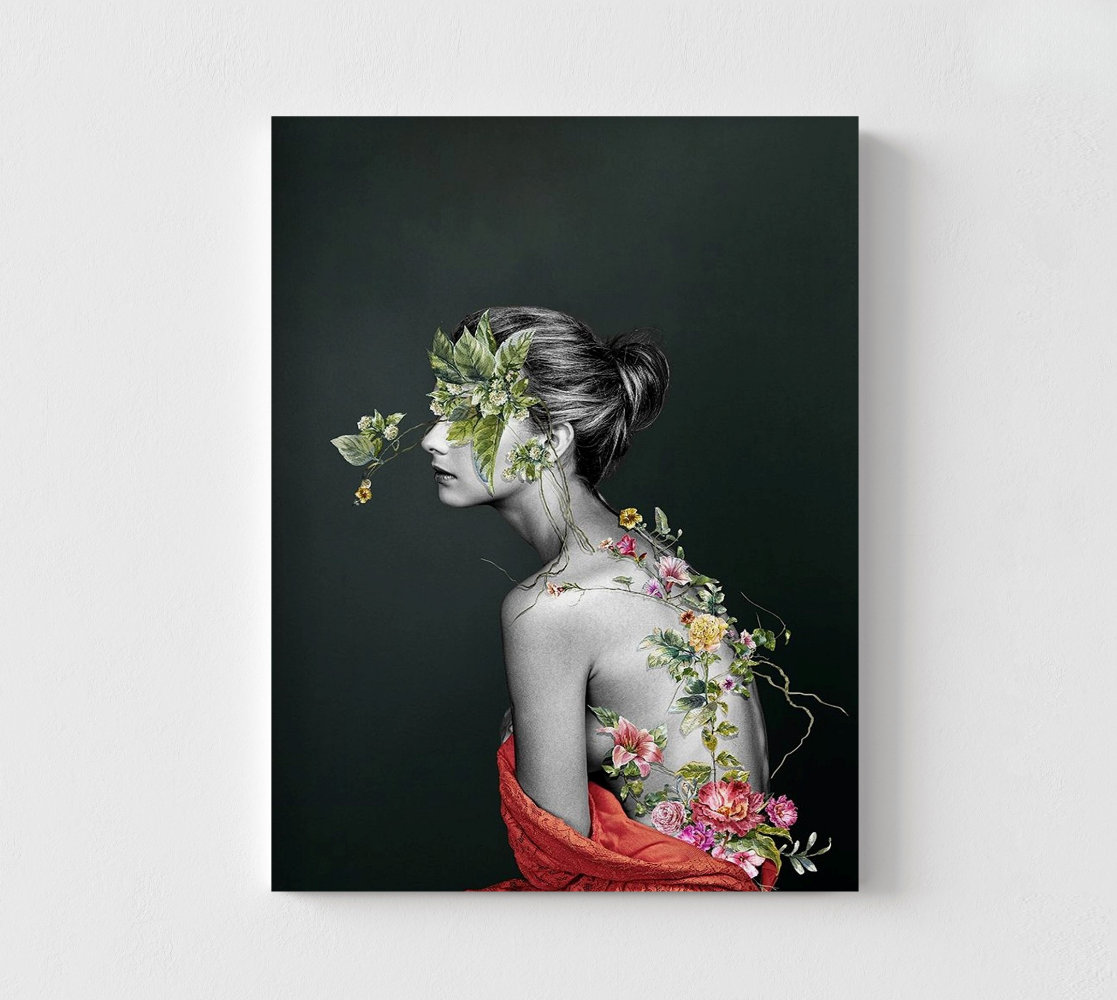 WeFrameArt Greek Passion By Design Fabrikken, Female Figure Poster ...