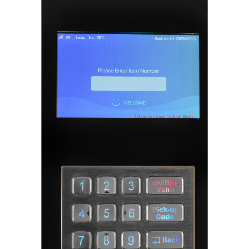 KoolMore Refrigerated Snack Vending Machine with 36 Slots Featuring ...