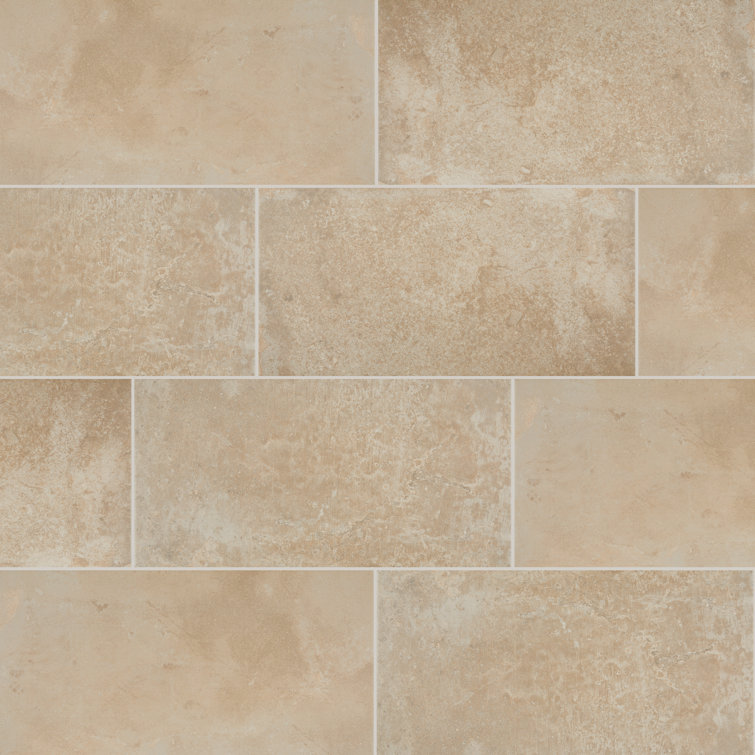 Itona Tile 12'' x 24'' Porcelain Stone Look Wall & Floor Tile & Reviews ...