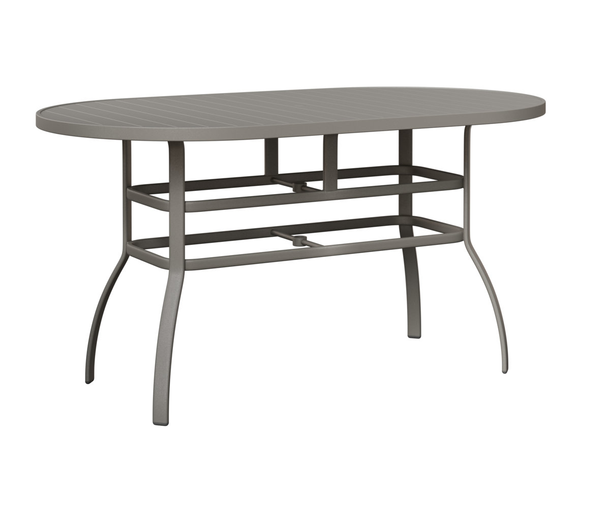 Berlin Gardens Murphy 76″ Oblong Bar Table | Perigold