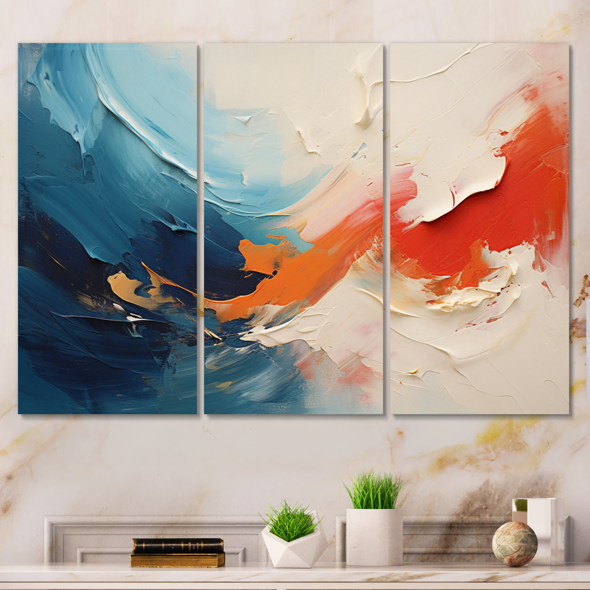 Wrought Studio Ensemble de décoration murale Wonderland surréalisme intemporel nautique IV ...