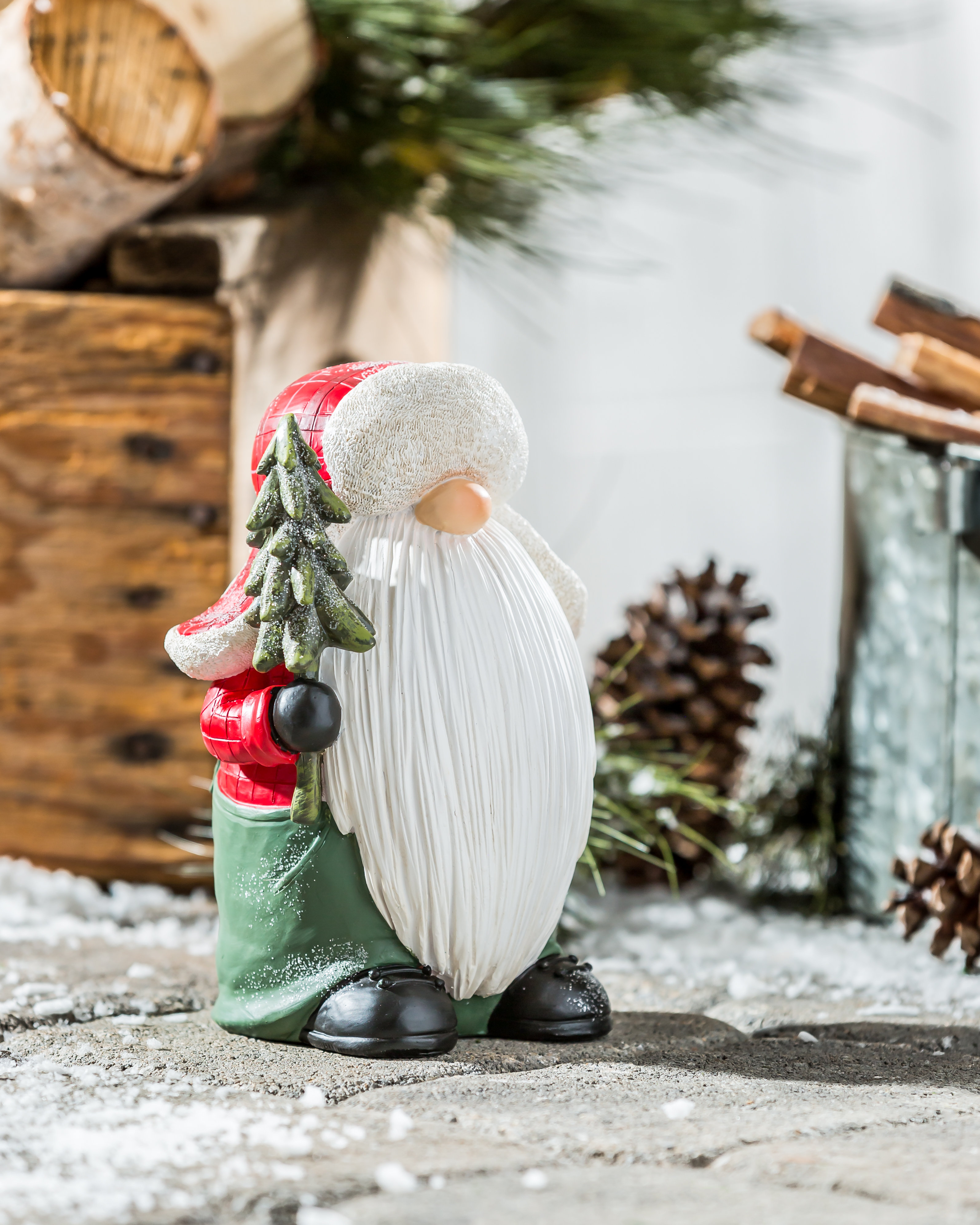 Evergreen Enterprises, Inc Lumberjack Gnome Garden Statue | Wayfair
