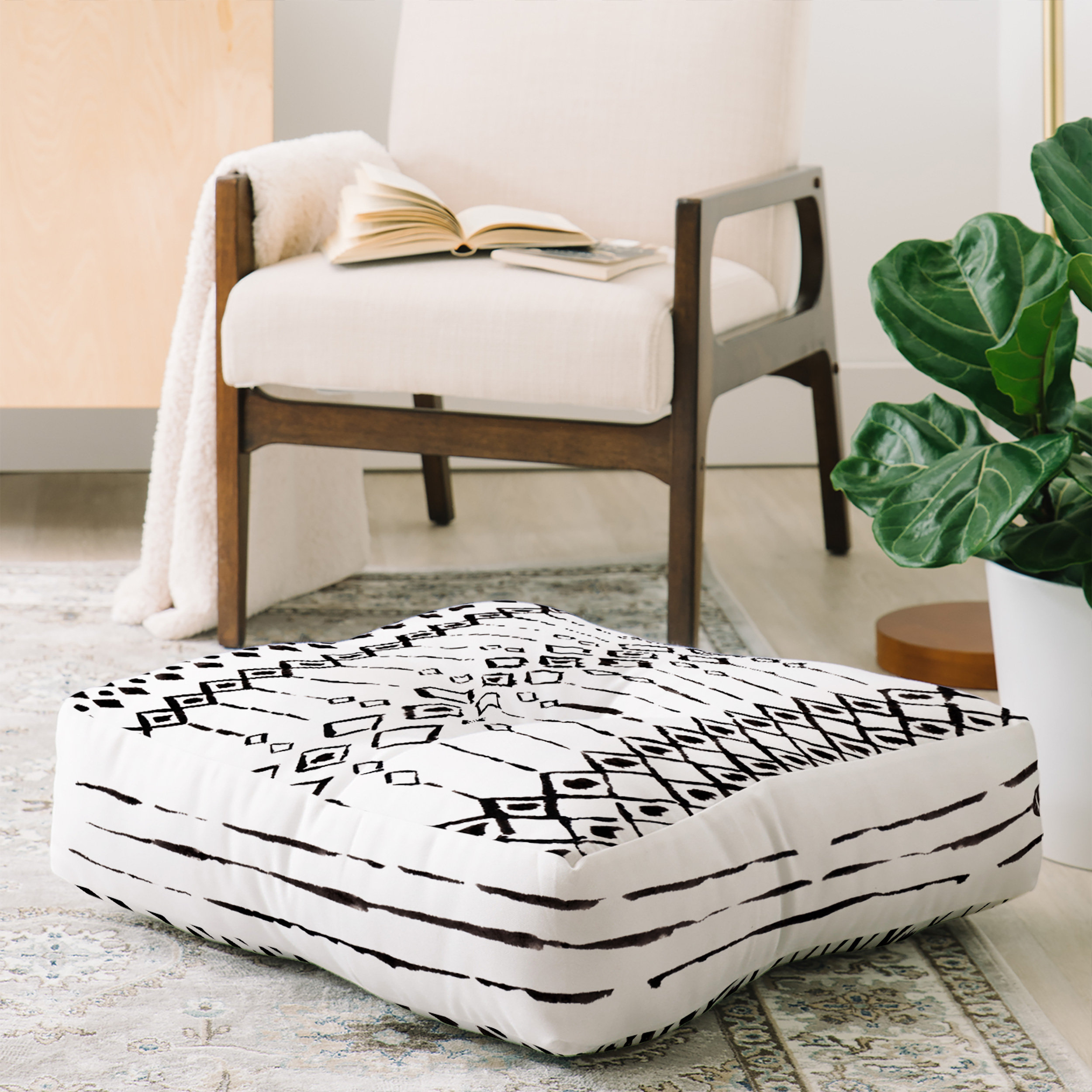 Deny Designs Wonder Forest Boho Loco Square Pillow Cover & Insert ...