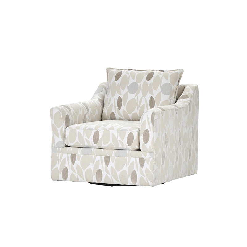 Hokku Designs 12700 Swivel Chair, Mari Buff | Wayfair