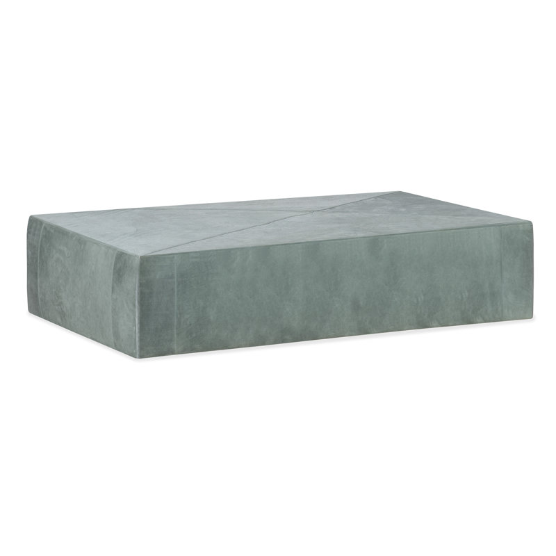 M Cove Large Rectangle Ottoman - Leather | Wayfair