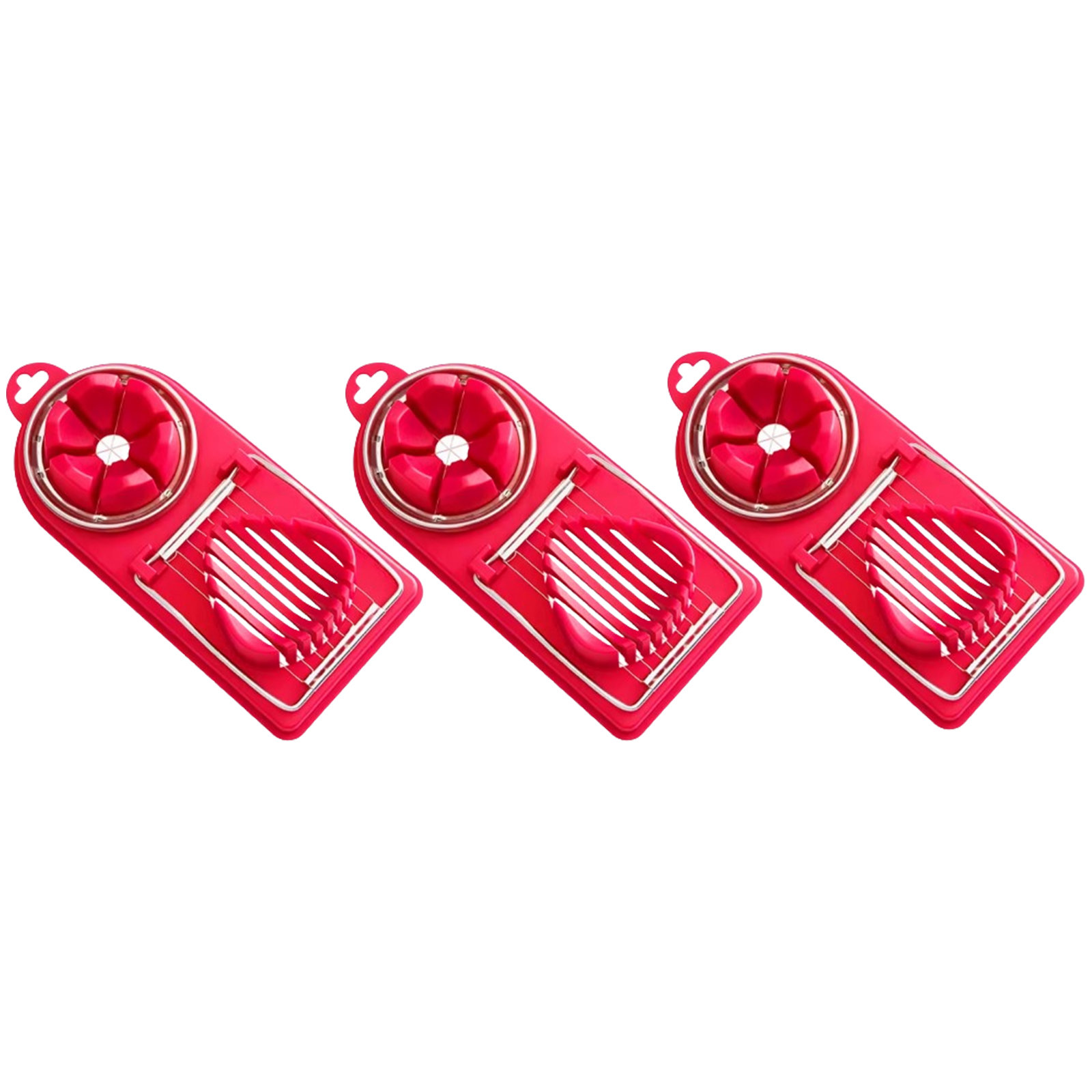 LIYONG 2-In-1 Fancy Egg Slicer & Multi-Wedge Cutter | Wayfair