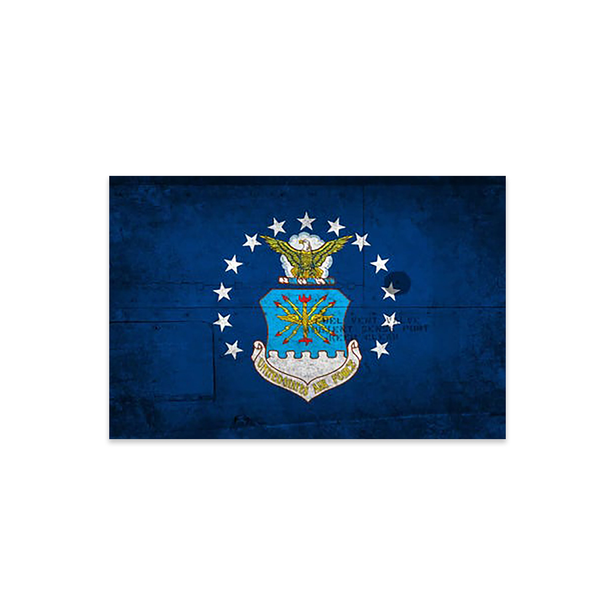 The Twillery Co.® U.S. Air Force Flag (Riveted Fighter Jet Panel ...