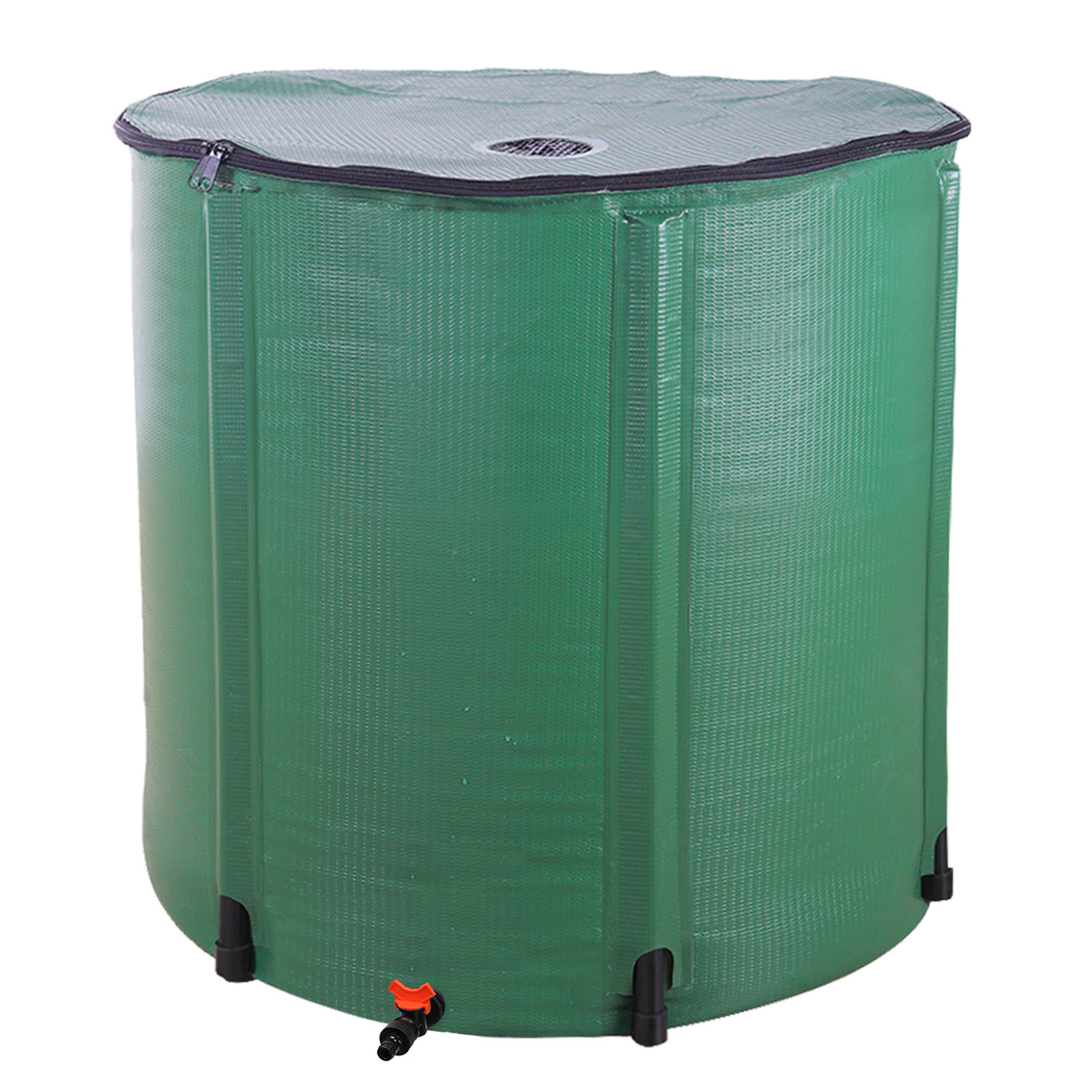 Winado 200 Gal. Weather Resistant Plastic Foldable Rain Barrel ...