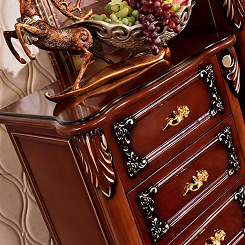 Romero European Style Classic Retro Cabinet Solid Wood Accent Chest ...