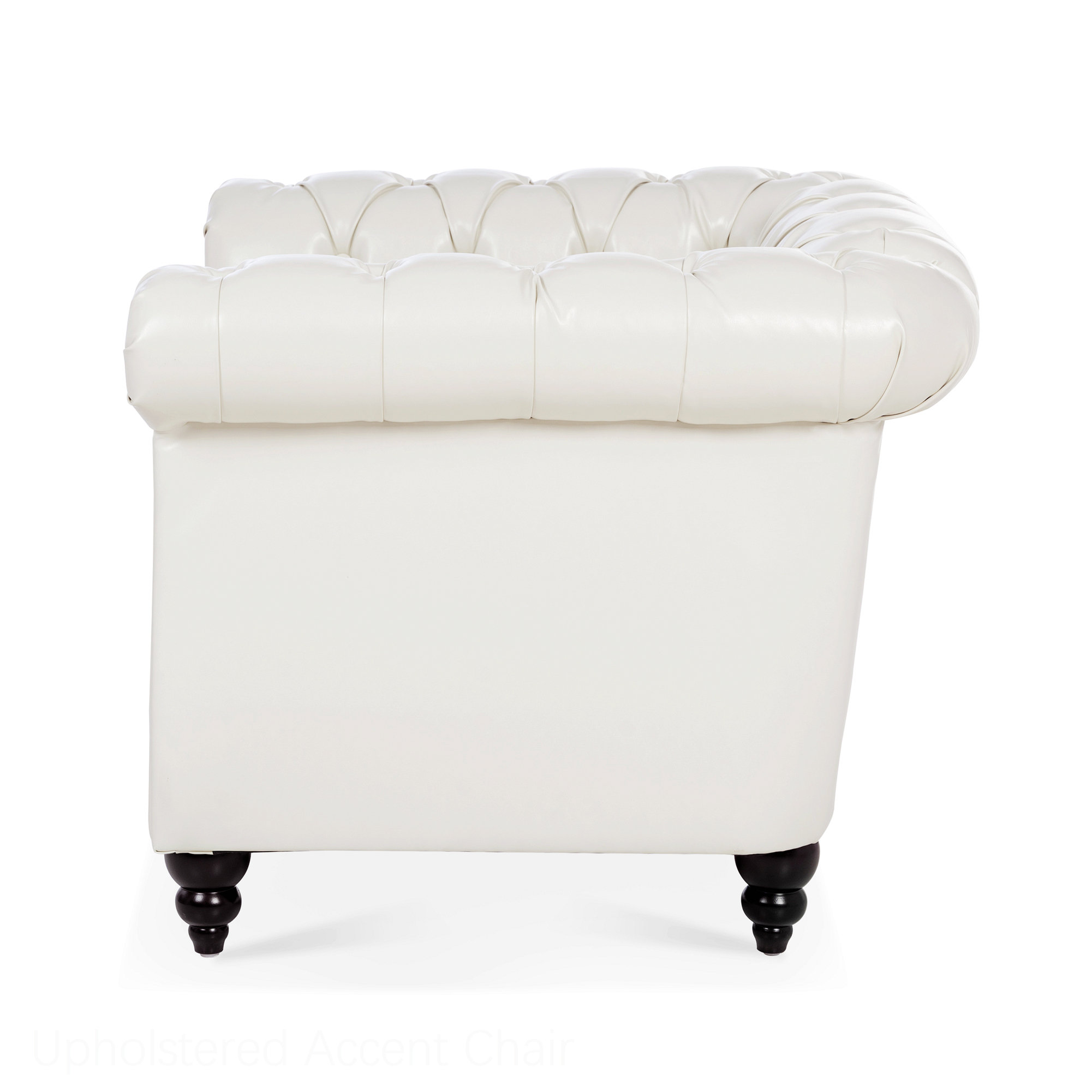 Alcott Hill® Desja 39.01'' Wide Tufted Chesterfield Chair | Wayfair