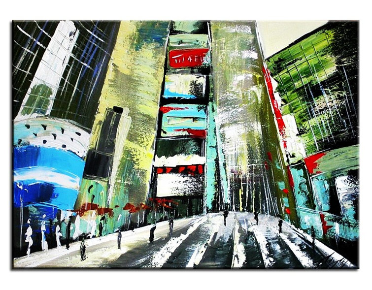 Ebern Designs Abstraction - Wrapped Canvas Painting | Wayfair.co.uk