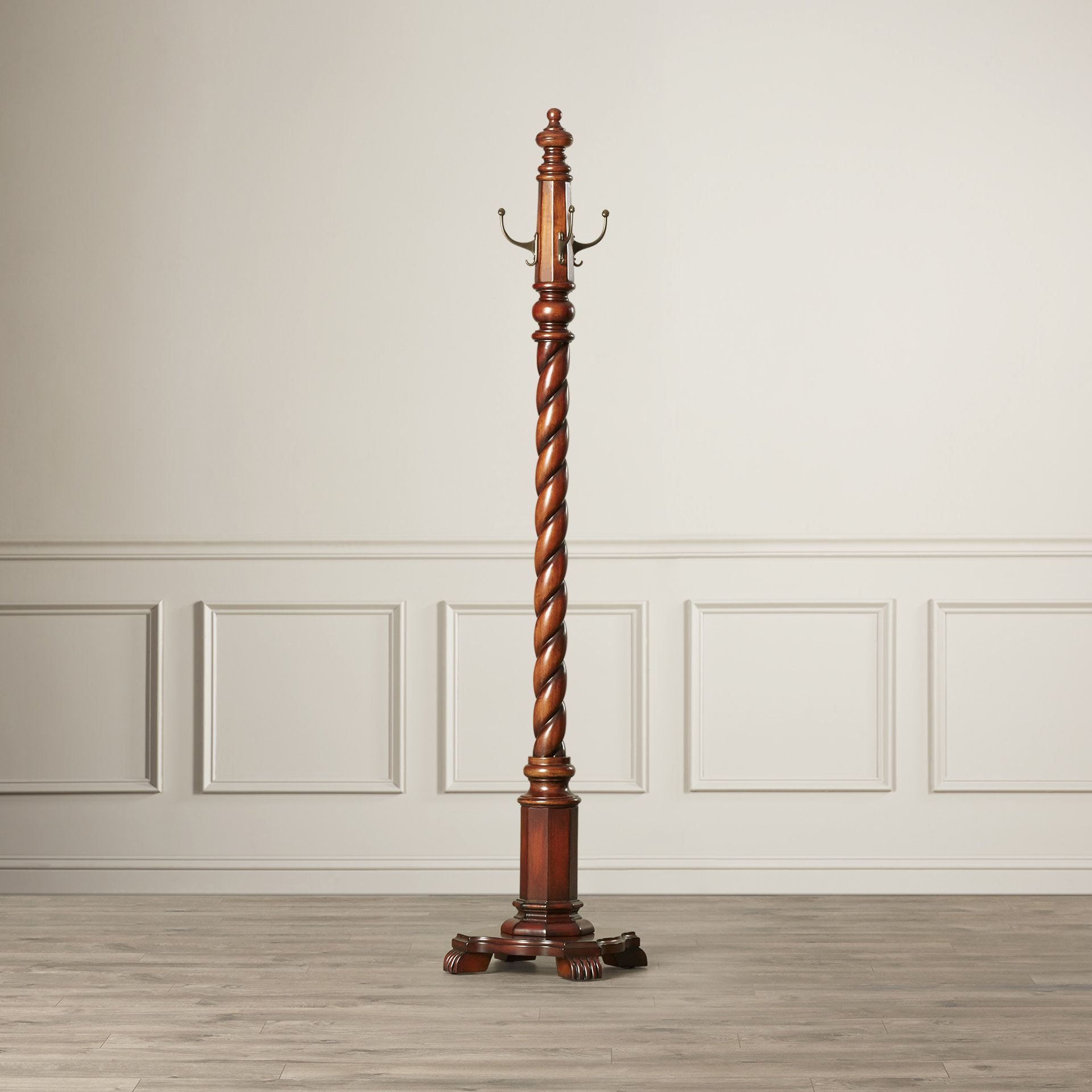 Canora Grey Shelissa Masterpiece Costumer Coat Rack & Reviews | Wayfair