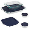 Pyrex Easy Grab 8 Piece Bakeware Set & Reviews | Wayfair