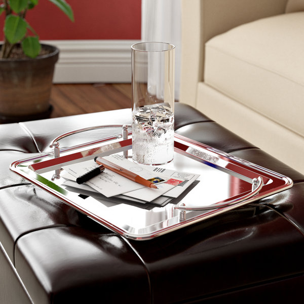 Alcott Hill® Landwehr Ottoman/Coffee Table Tray & Reviews | Wayfair