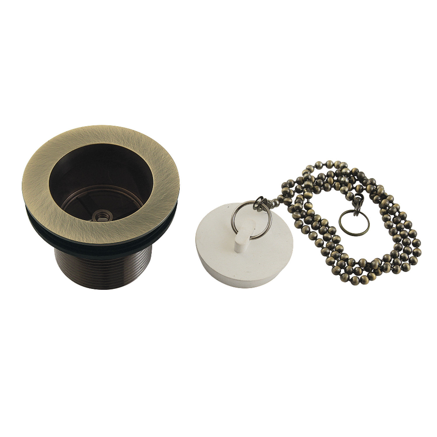 Kingston Brass Chain and Stopper Tub Drain - Wayfair Canada