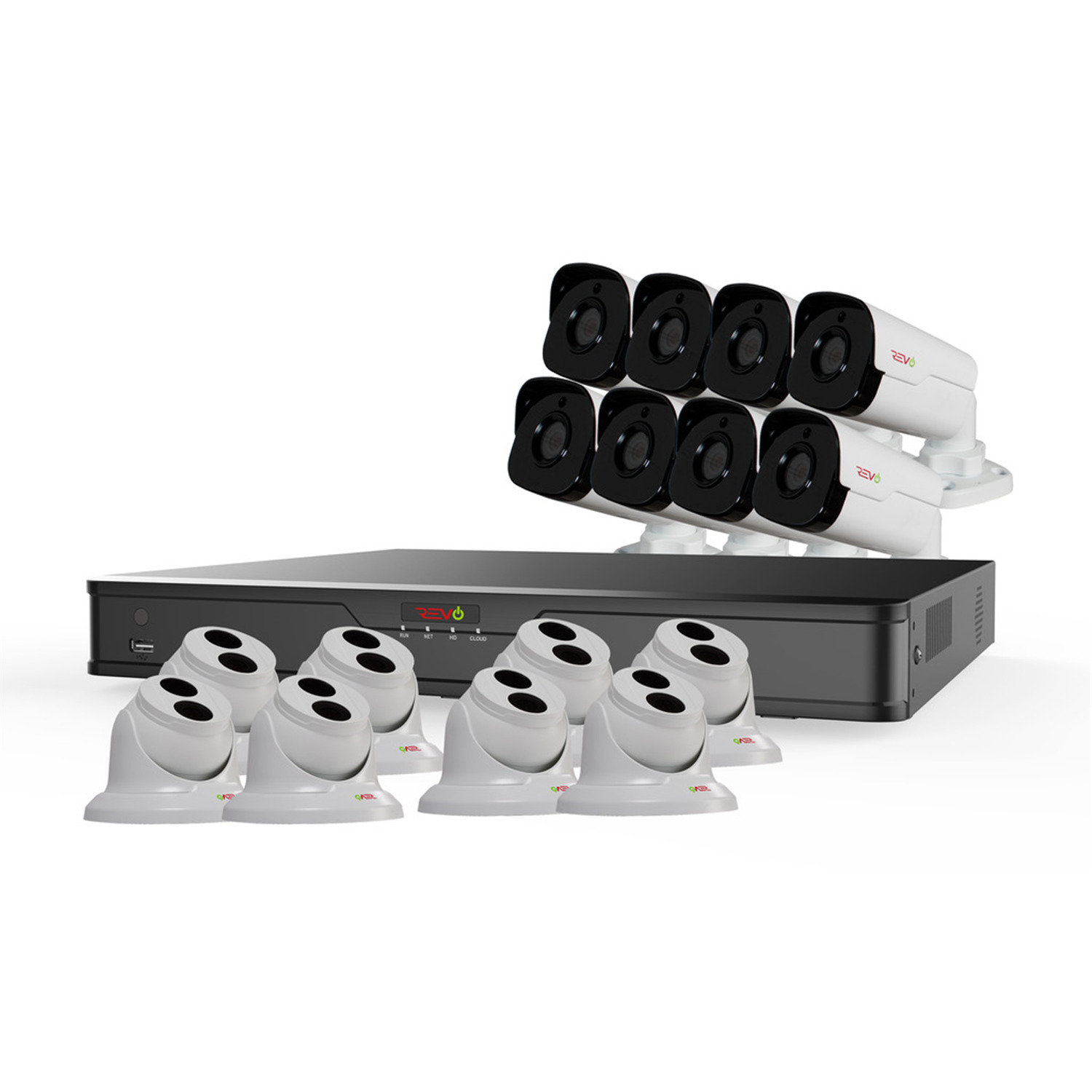 Home Imports Emporium Ultra 16CH, 4TB HD NVR Surveillance System with ...