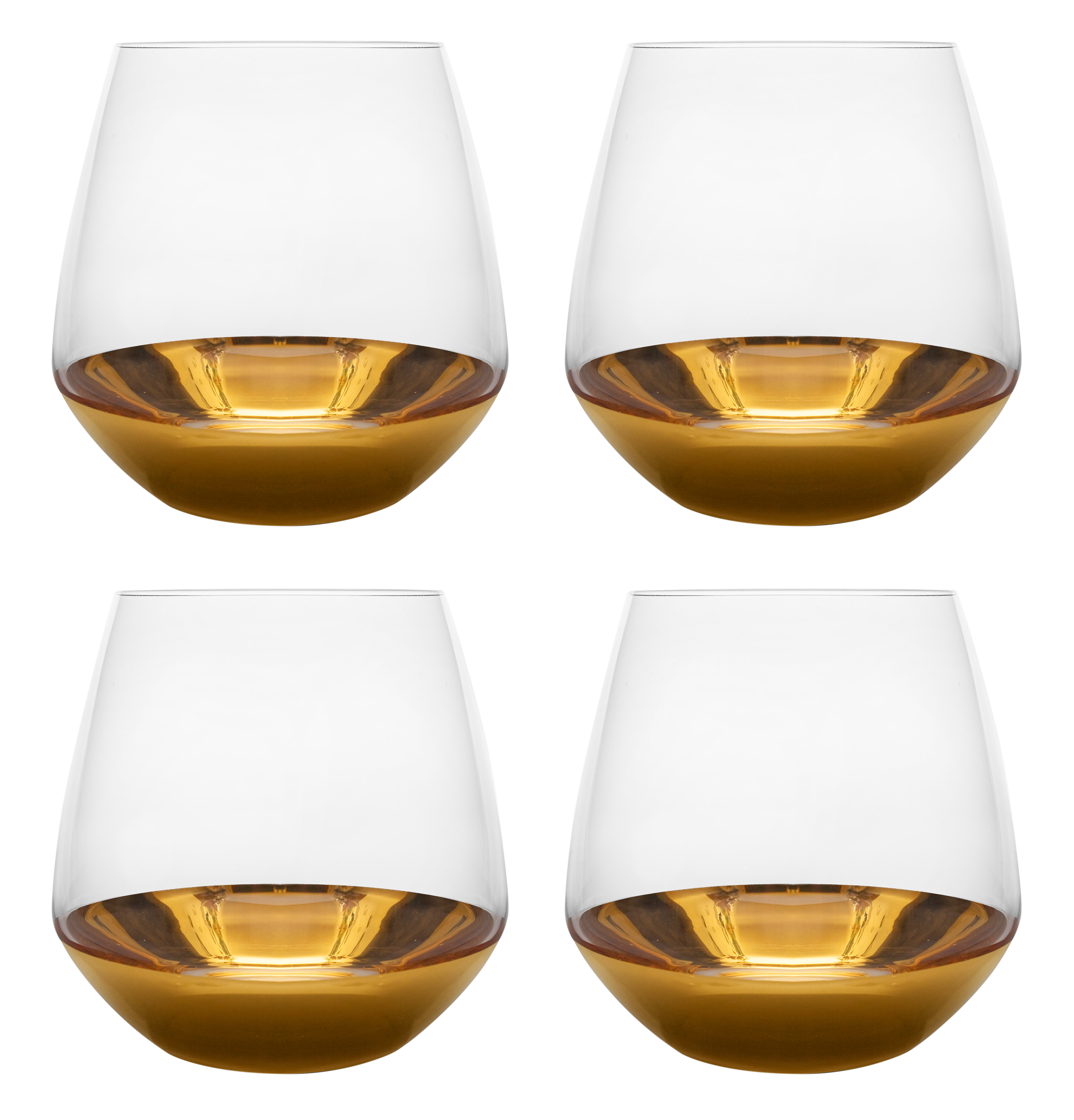 Barski 10.5 oz. Stemless Wine Glass | Perigold