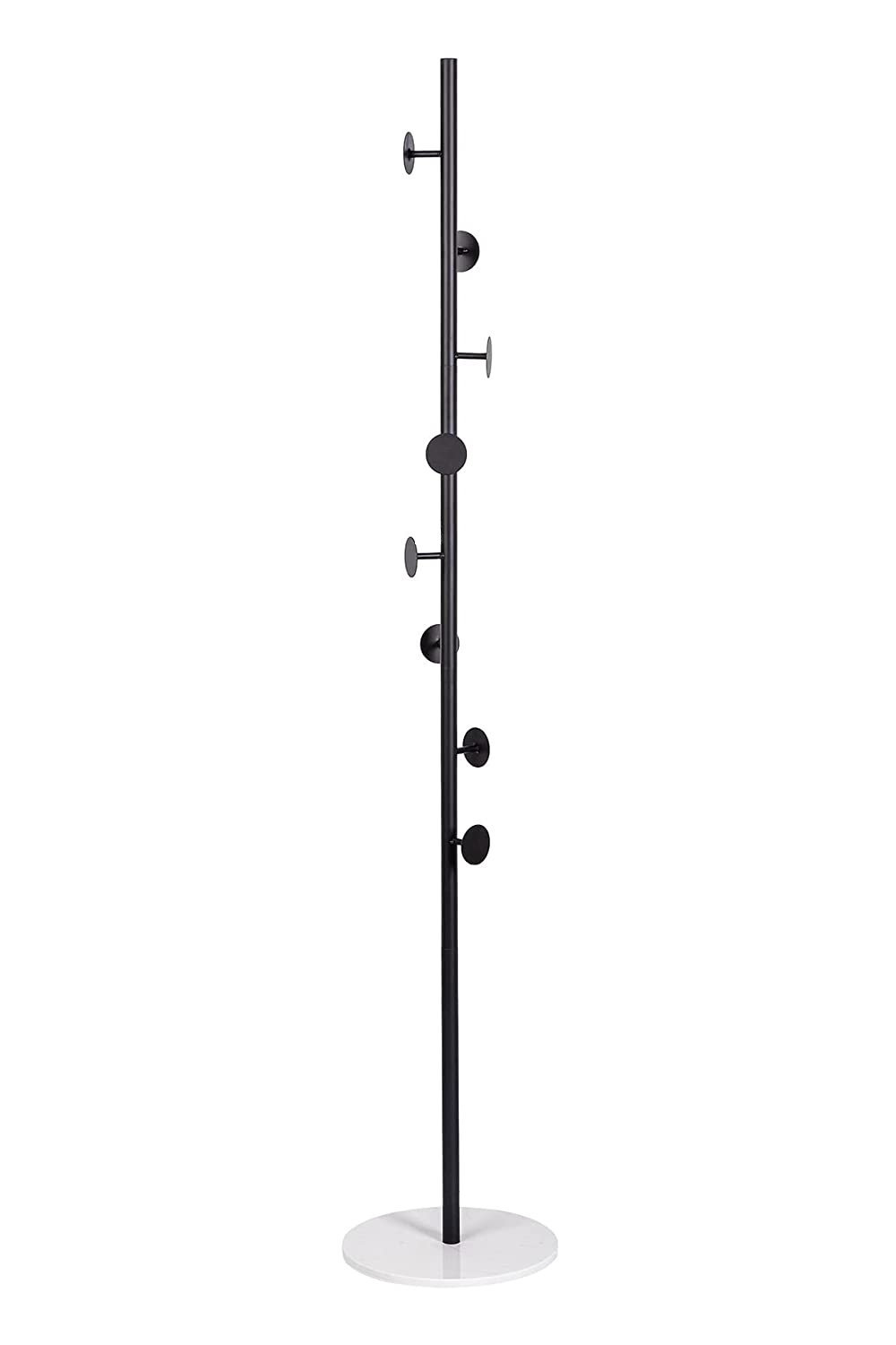 LGHM 66" Modern Metal Hall Coat Tree With 7 Hooks For Coats, Coat Rack ...