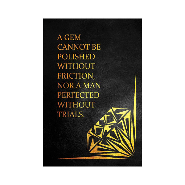 Happy Larry A Polished Gem by Adrian Baldovino - Wrapped Canvas ...